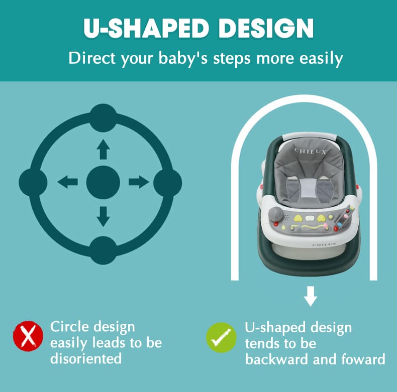 CHILUX WALK S BABY WALKER - PINK - A Gift for Baby