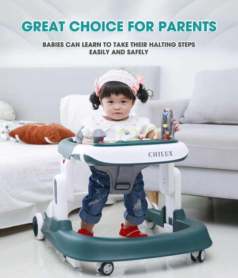 CHILUX WALK S BABY WALKER - GRAY - A Gift for Baby