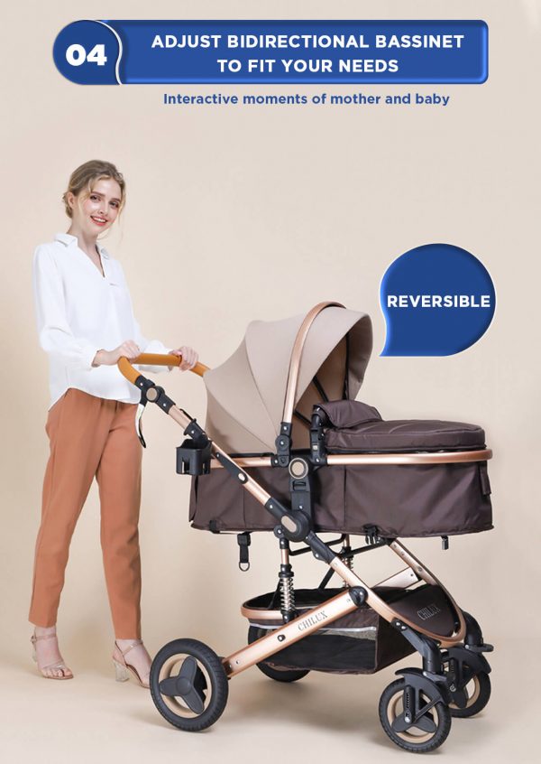 CHILUX V1.6 MULTIFUNCTIONAL STROLLER - A Gift for Baby