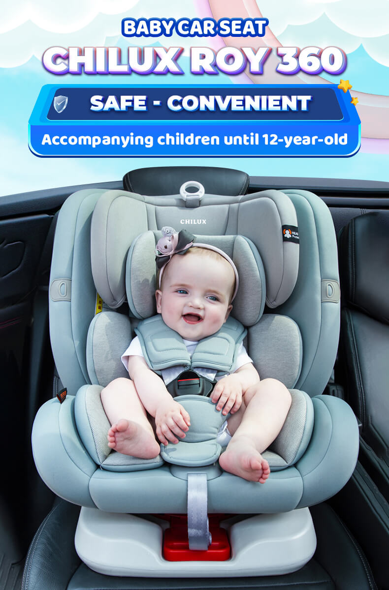 CHILUX ROY 360 BABY CAR SEAT - BLUE - A Gift for Baby
