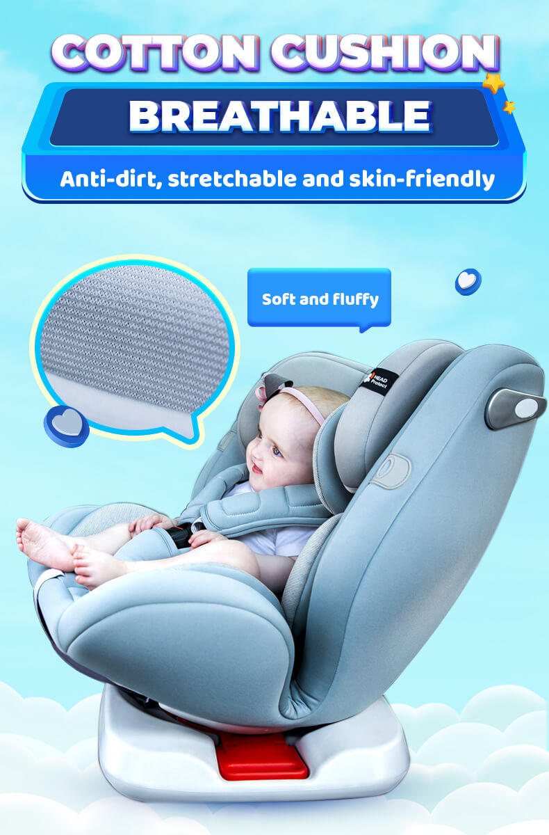 CHILUX ROY 360 BABY CAR SEAT - BLUE - A Gift for Baby